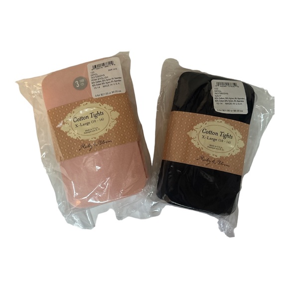 ruby & bloom | Accessories | Ruby Bloom Cotton Tights | Poshmark